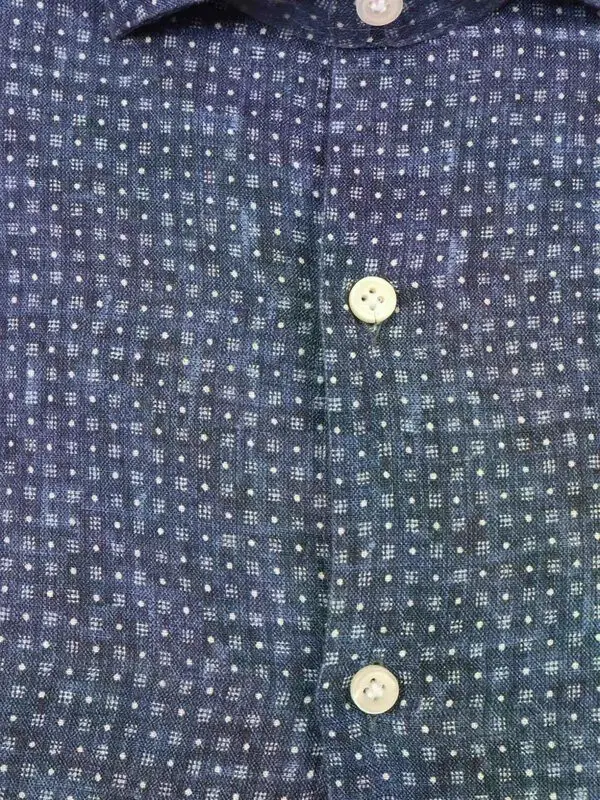 SONRISA Patterned Cotton Shirt