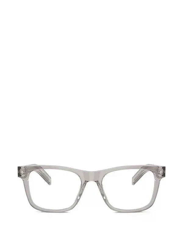 Prada Square Frame Eyeglasses - Grey