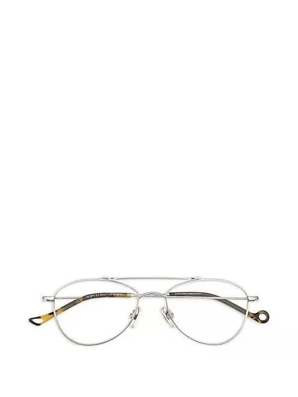EYEPETIZER Pilot Frame Eyeglasses - Silver