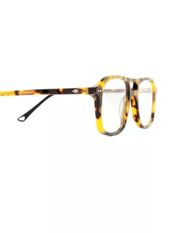 EYEPETIZER Big Sur Pilot-frame Glasses - Brown