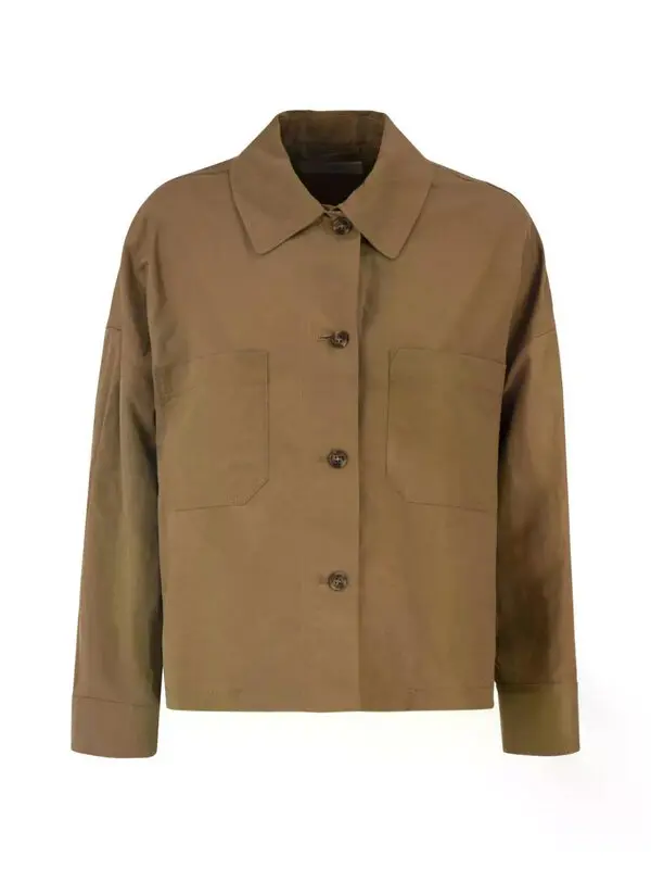 Max Mara Chest-pocket Jacket - Brown