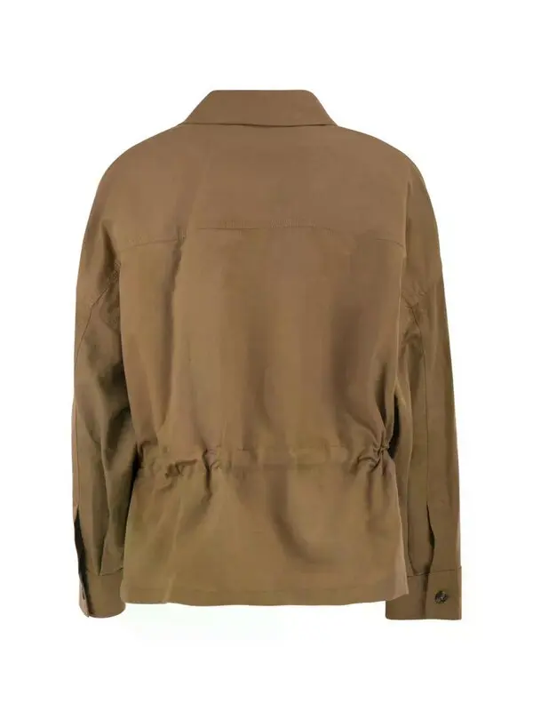 Max Mara Chest-pocket Jacket - Brown