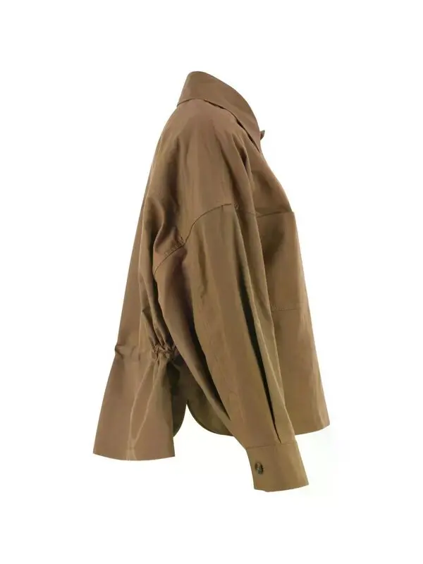 Max Mara Chest-pocket Jacket - Brown