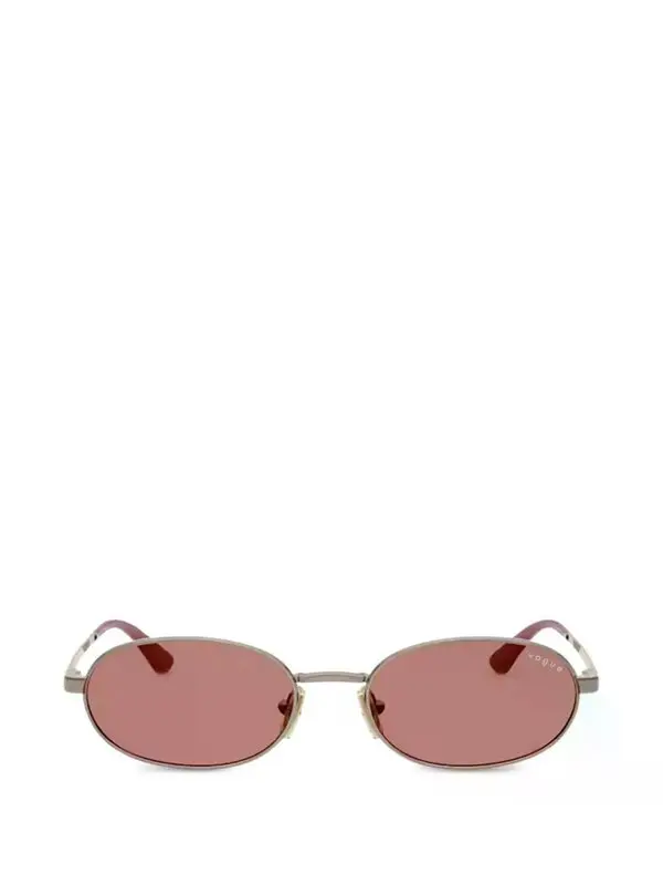 VOGUE Oval-frame Sunglasses - Silver