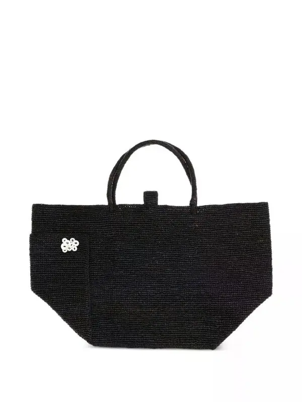 MERCIEL Raffia Tote