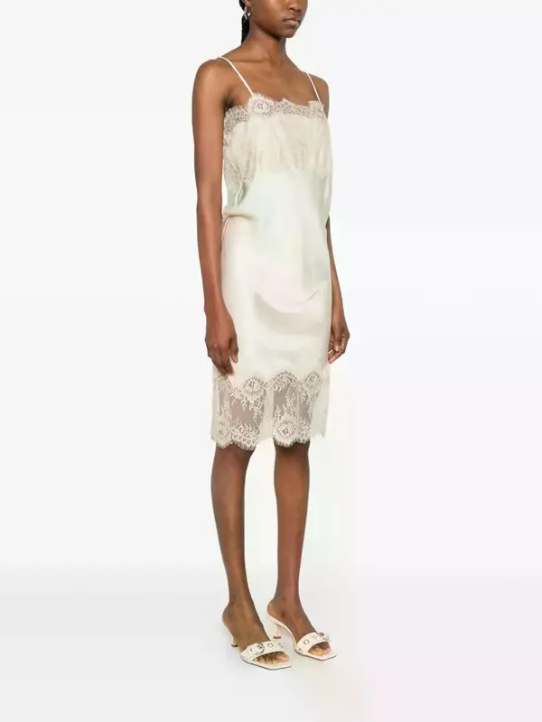 HERSKIND Linus Lace-trim Mini Dress