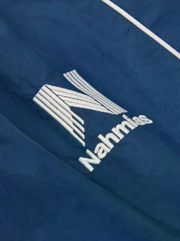 NAHMIAS Warm Up Track Pants - Blue