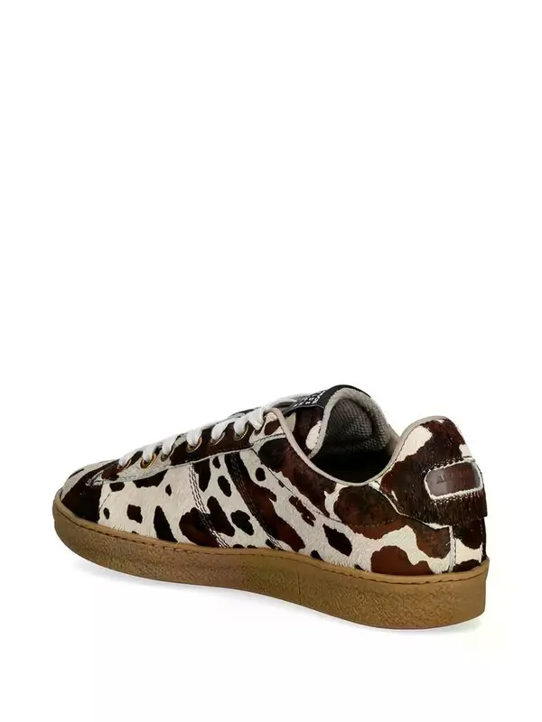 ALLSAINTS Cowhide Print Sneakers - Neutrals