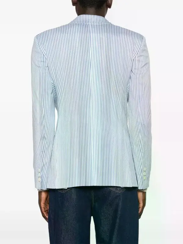 VIVIENNE WESTWOOD Striped Single-breasted Blazer