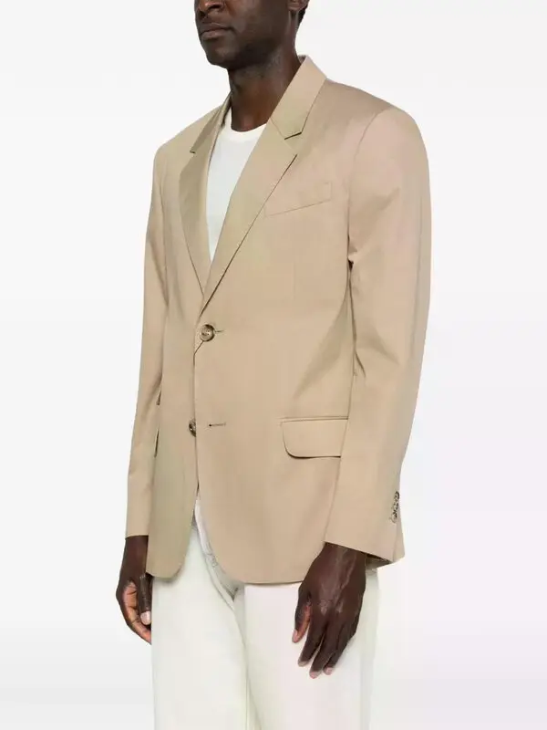 AMI Paris Flap-pocket Blazer - Neutrals
