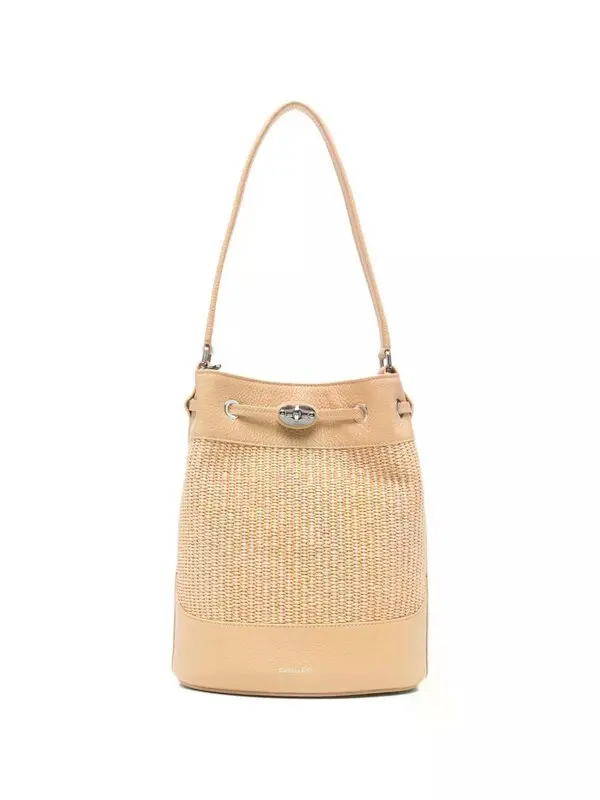 ZANELLATO Mondà Woven Bucket Bag
