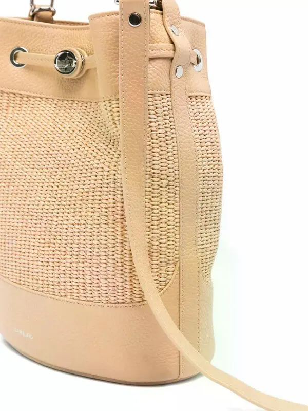 ZANELLATO Mondà Woven Bucket Bag