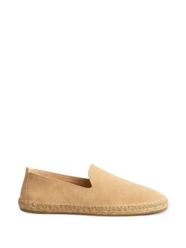 Manebí Suede Flat Espadrilles - Neutrals