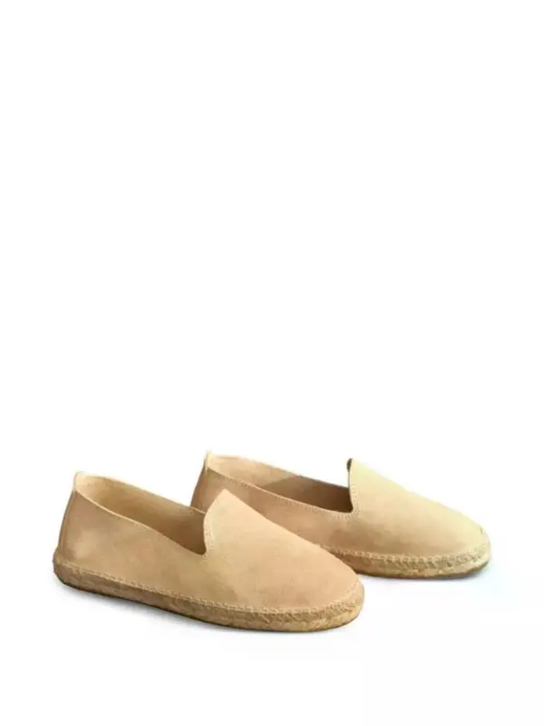 Manebí Suede Flat Espadrilles - Neutrals
