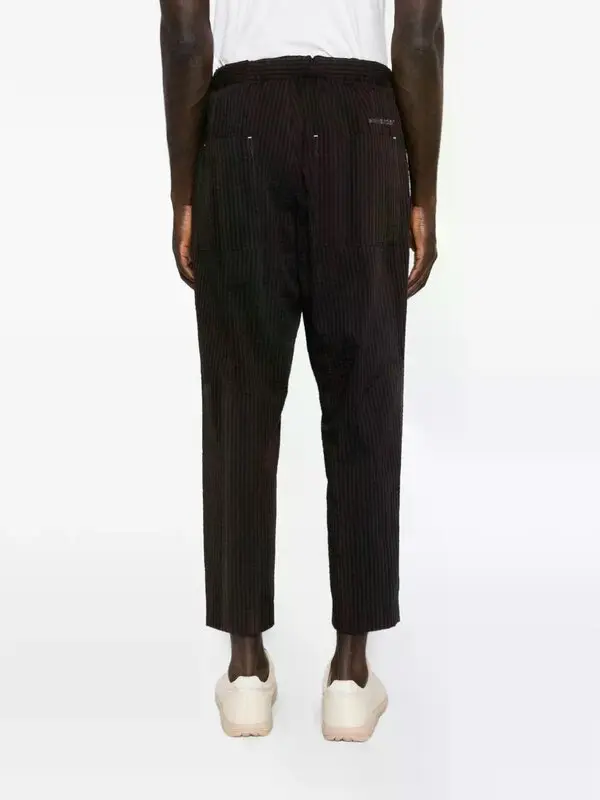 AND WANDER Striped Cropped Trousers