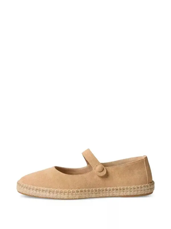 Manebí Mary Jane Espadrilles With Button Detail