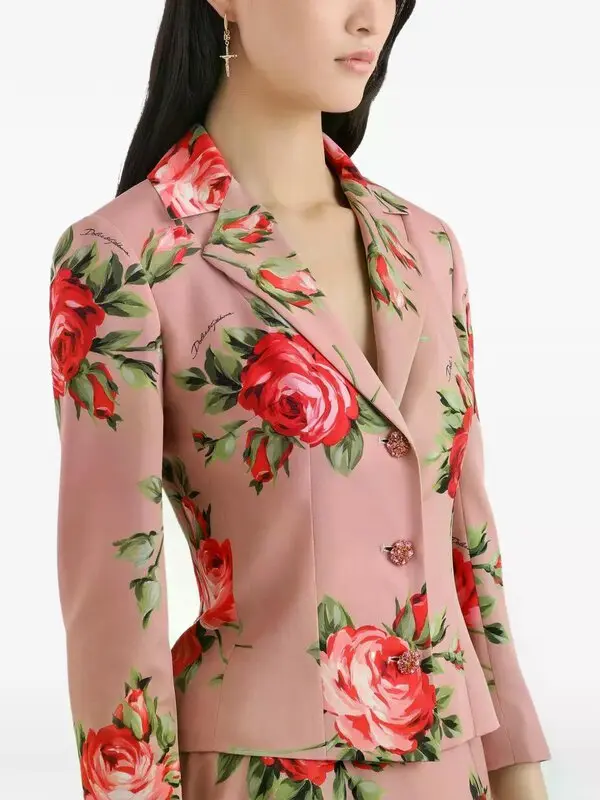 Dolce & Gabbana Floral Print Jacket