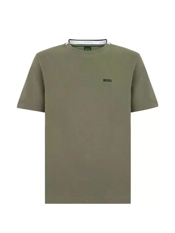 BOSS Logo-print T-shirt - Green