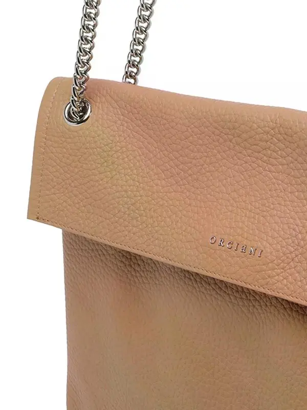Orciani Magnetic-closure Shoulder Bag - Brown