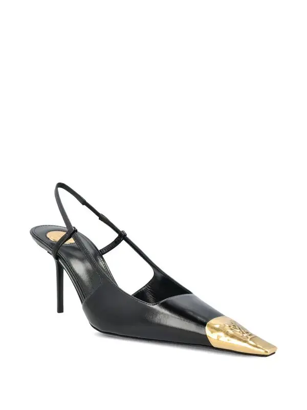 Saint Laurent Jeanne Leather Pumps