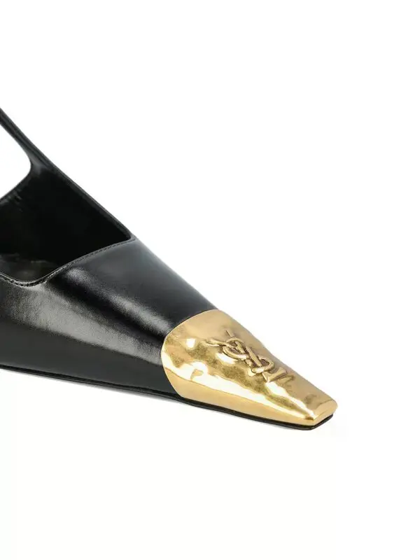 Saint Laurent Jeanne Leather Pumps