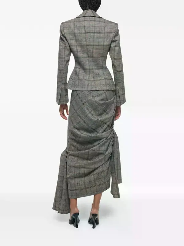ANOUKI Check-pattern Blazer