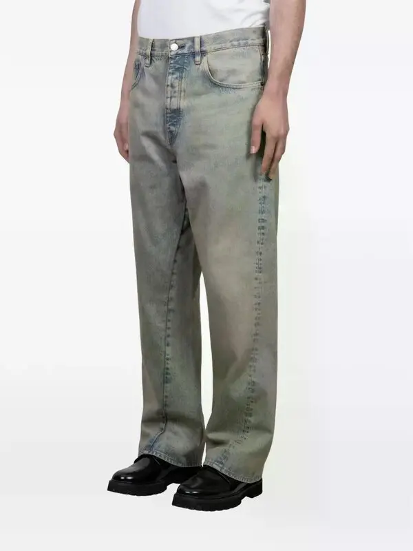 SUNFLOWER Wide Twist Jeans - Blue