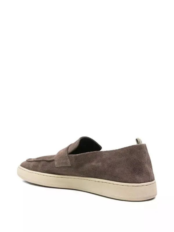 Officine Creative Penny-strap Loafers - Brown