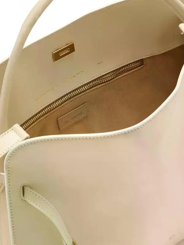 FRANCESCO BIASIA Leather Shoulder Bag With Gold-tone Hardware