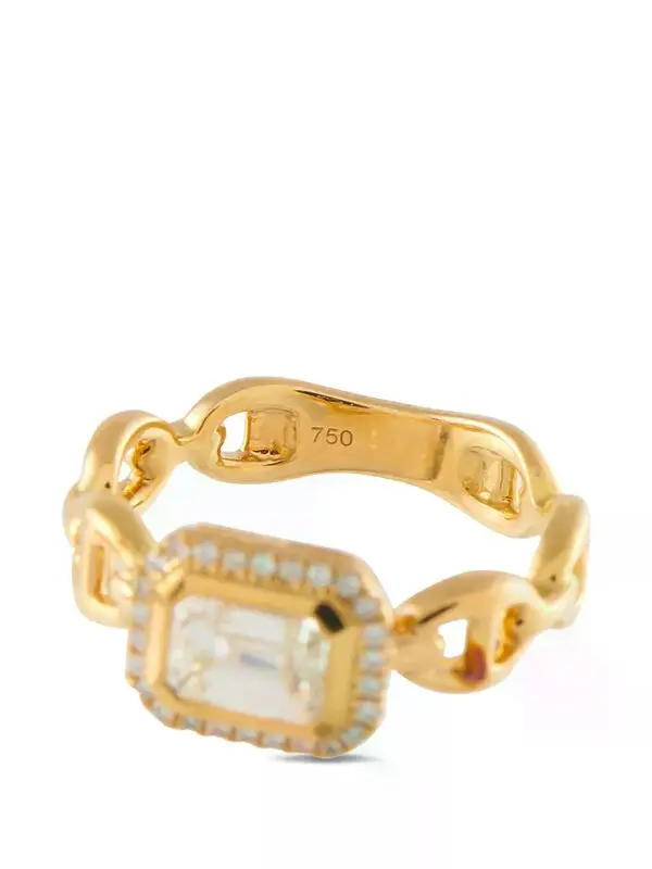 LB EXCLUSIVE 18k Yellow Diamond Ring - Gold