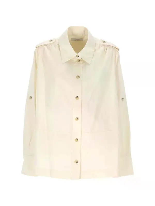 JOSEPH Buttoned Shoulder Shirt