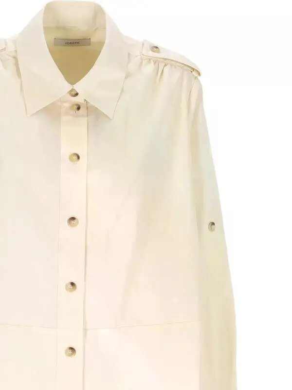 JOSEPH Buttoned Shoulder Shirt