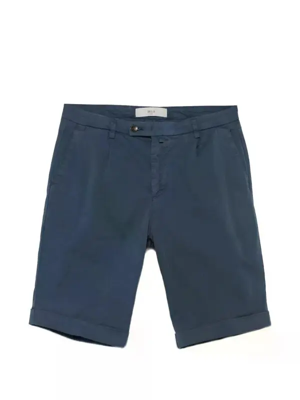 BRIGLIA 1949 Cuffed Shorts - Blue