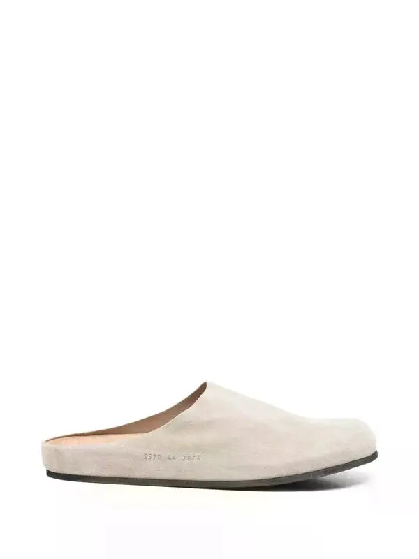 COMMON PROJECTS Suede Clogs