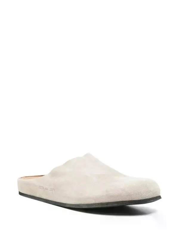 COMMON PROJECTS Suede Clogs