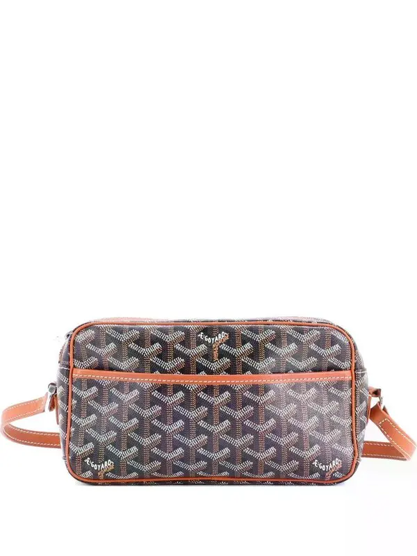 Goyard Cap Vert Coated Canvas Crossbody Bag
