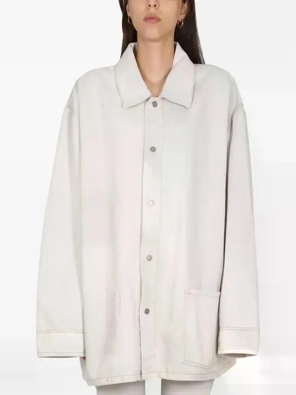 MAISON MARGIELA Button Denim Overshirt