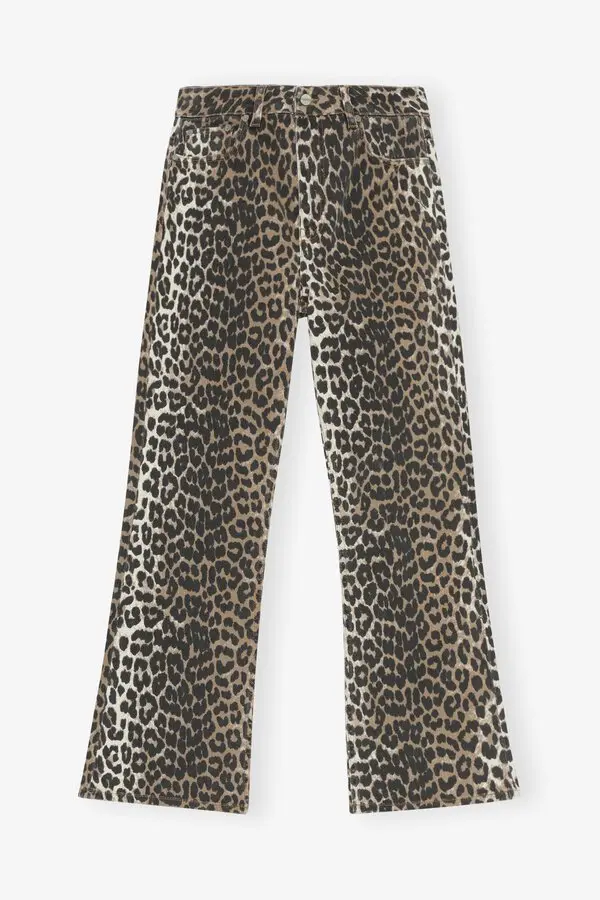 GANNI Betzy Cropped Jeans - Mixed