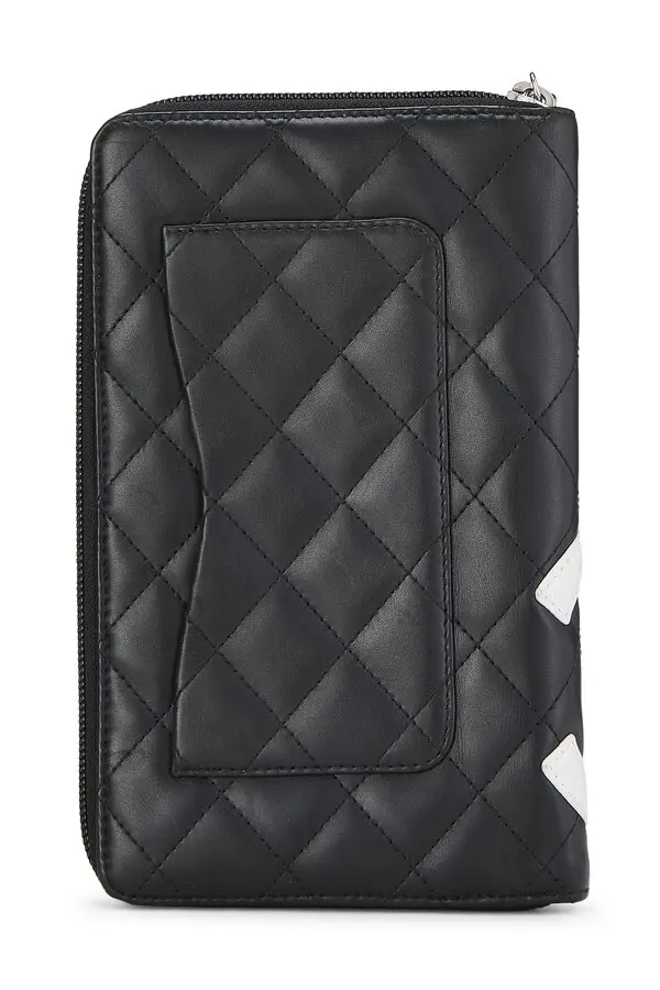 Chanel Calfskin Cambon Zippy Organizer