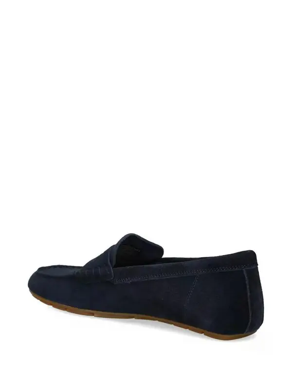 Tommy Hilfiger Suede Penny Leather Loafers