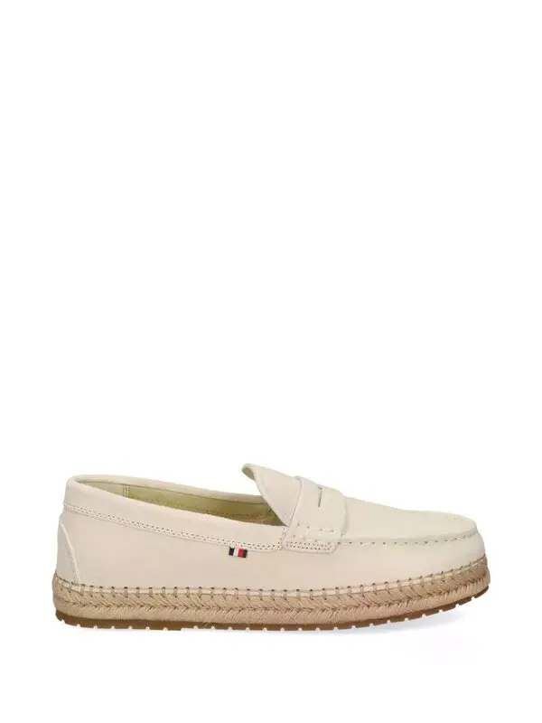 Tommy Hilfiger Leather Penny Espadrilles