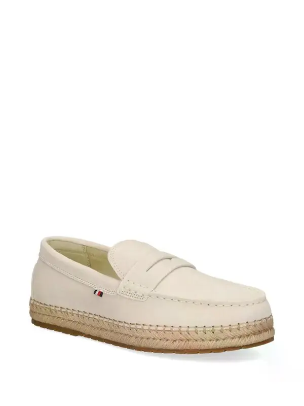 Tommy Hilfiger Leather Penny Espadrilles
