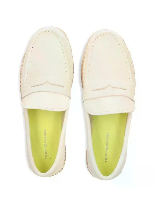 Tommy Hilfiger Leather Penny Espadrilles