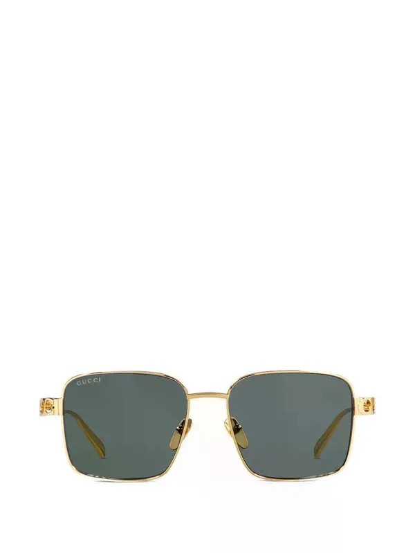 Gucci Square-frame Sunglasses - Gold