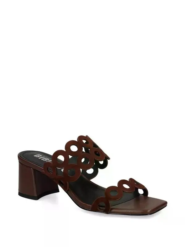 BIBI LOU Cutout Detail Sandals - Brown