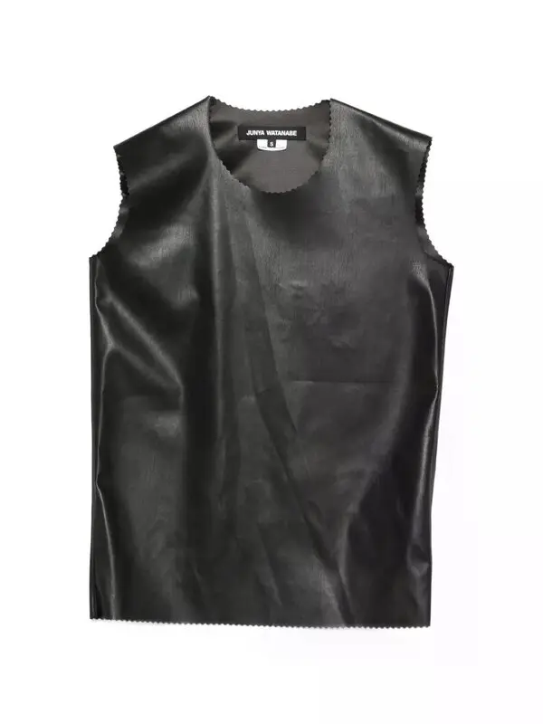 Junya Watanabe Scalloped Sleeveless Top