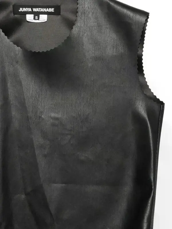 Junya Watanabe Scalloped Sleeveless Top