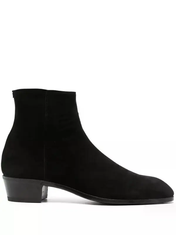 LARDINI 45mm Suede Ankle Boots