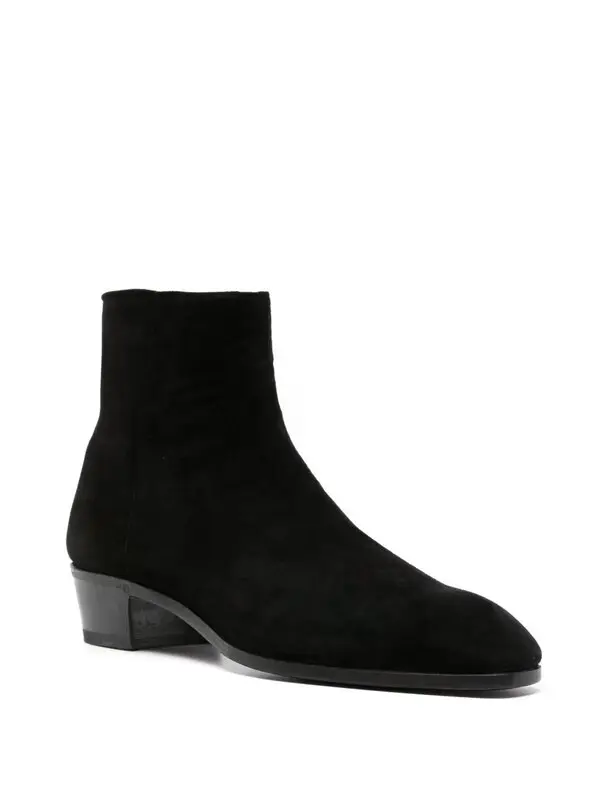 LARDINI 45mm Suede Ankle Boots