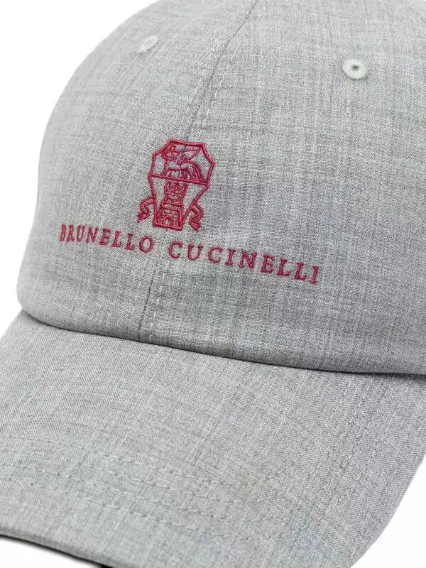 Brunello Cucinelli Embroidered Baseball Cap